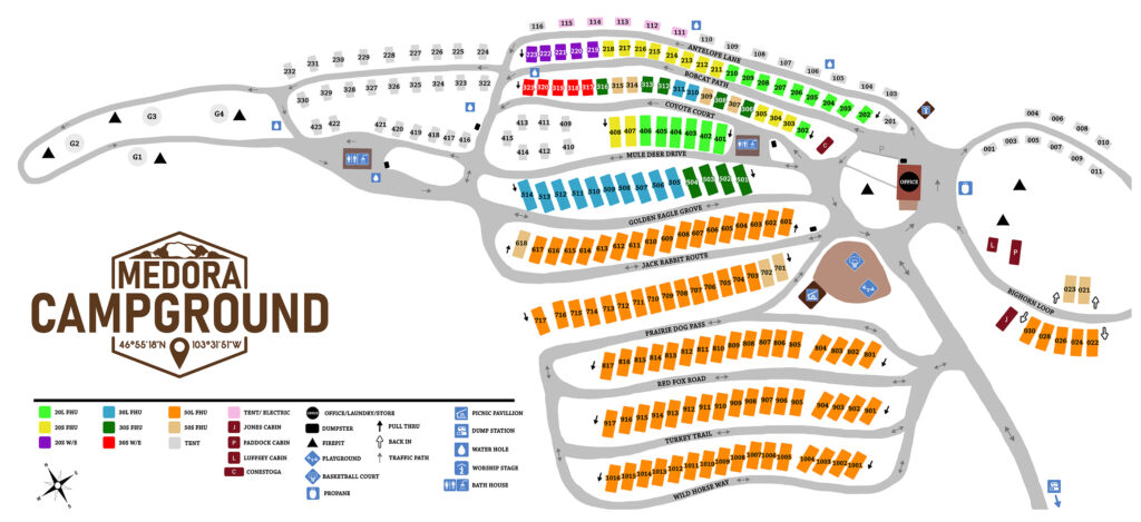 Medora Campground | Medora, North Dakota